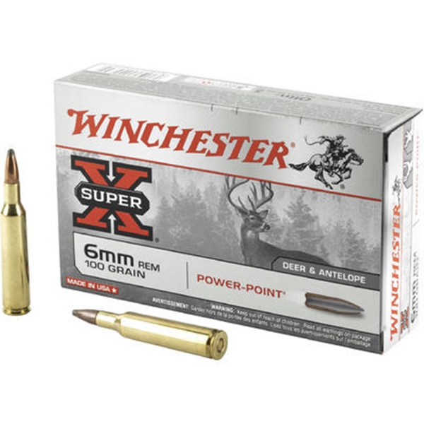 Winchester Super-X 6mm REM 100 Grain Super-X (20) - Vos Gunshop