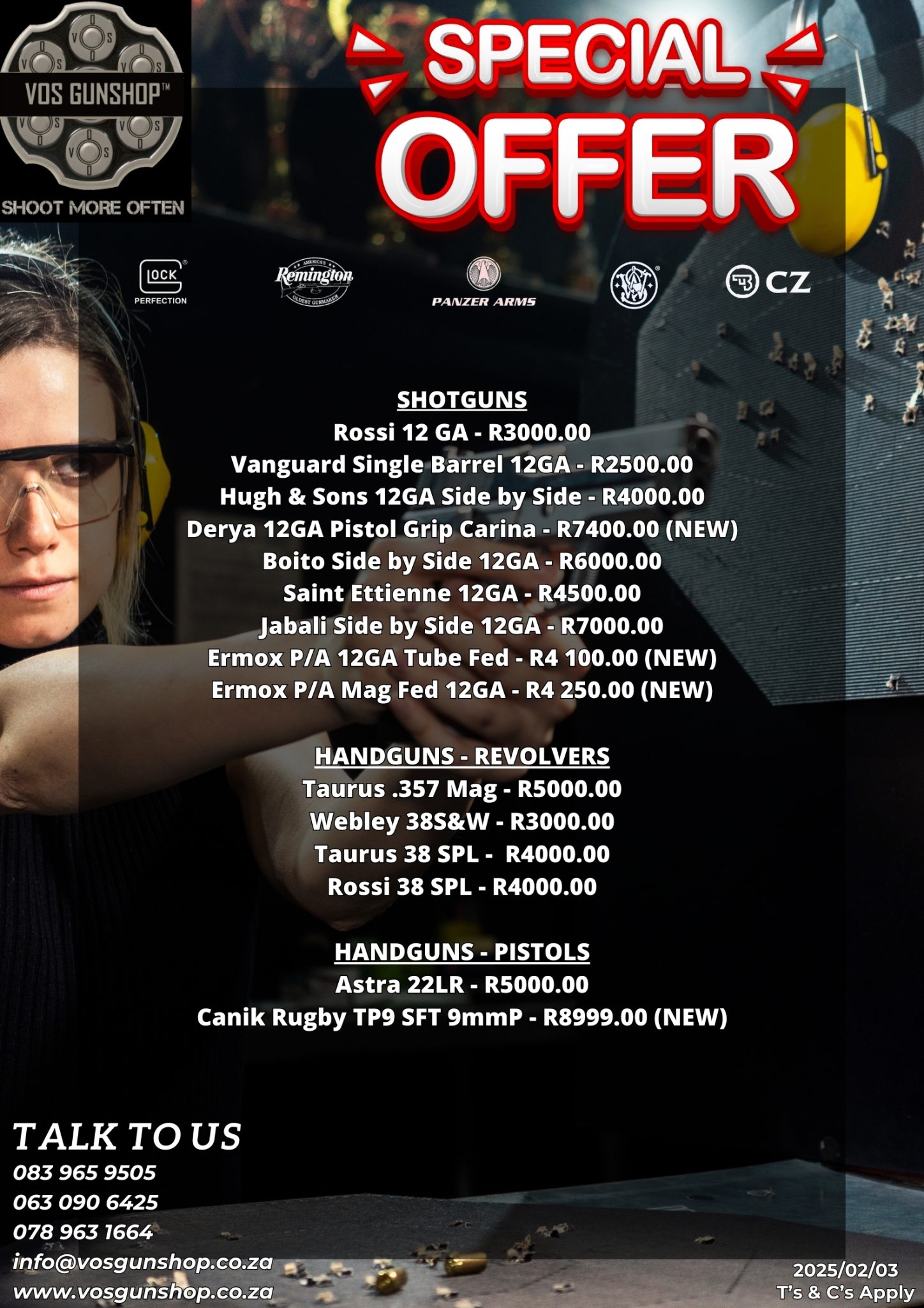 Vos Gunshop Shoot more, more often!